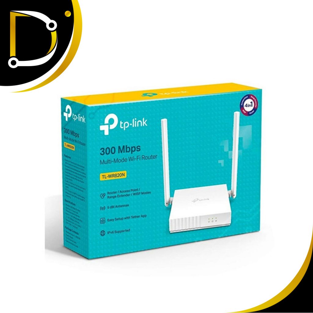 Router TP-LINK L-WR820N Multimodo 2 Antenas - Diza Online