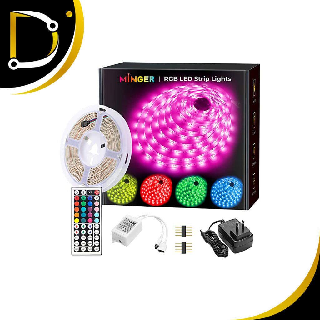 Luces LED RGB De 5 Metros MINGER - Diza Online