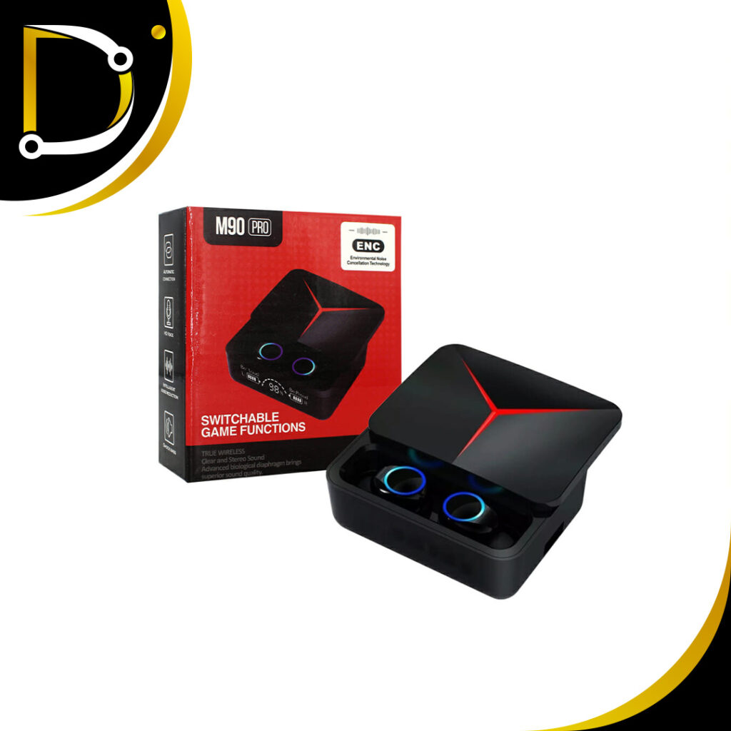 Audífonos M90 Pro Con Power Bank - Envío En San Juan