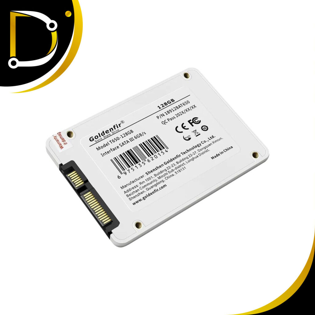 Disco Sólido SSD Goldenfir 128Gb - Diza Online